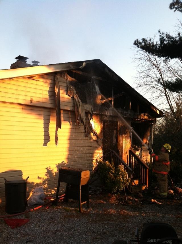 Winfield Assists on House Fire - Winfield Community Volunteer Fire ...