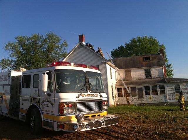 Winfield Hosts House Fire Training - Winfield Community Volunteer Fire ...