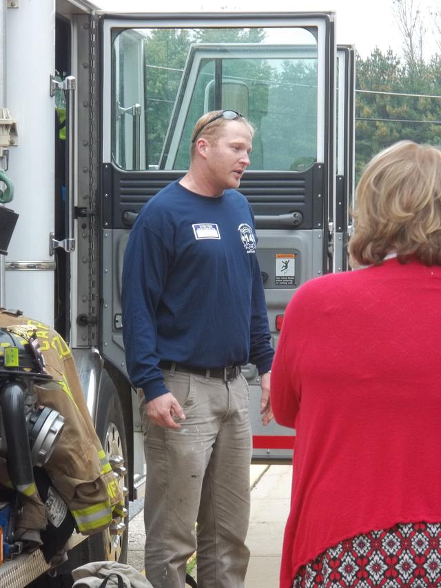 Fire Prevention Week Visits - Winfield Community Volunteer Fire Department