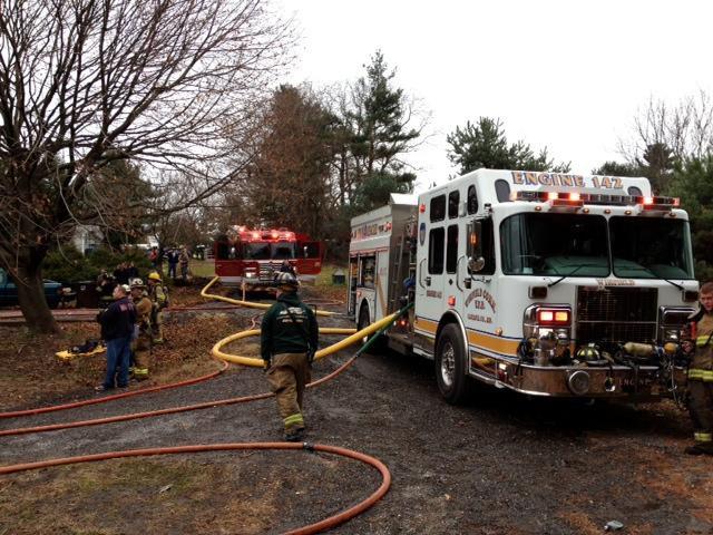 First Due House Trailer Fire - Winfield Community Volunteer Fire Department