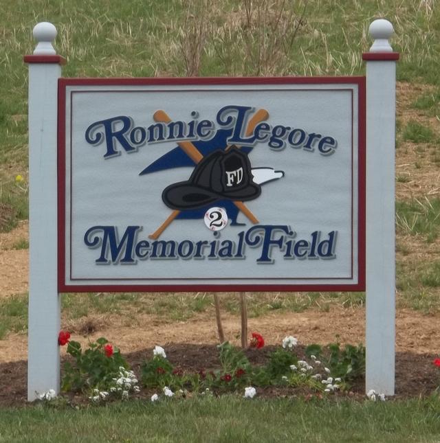 Past Chief Ronnie Legore Memorial Field Dedicated Today - Winfield ...