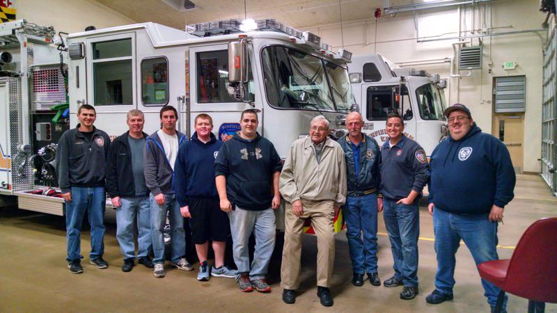 Engine 141 Placed in Service & Dedicated to Earl "Dick" Baker for 50 ...